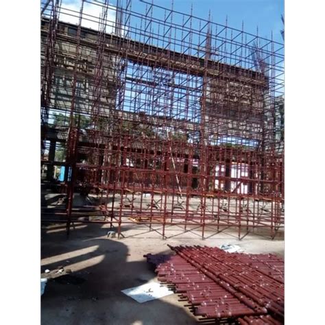 Hot Dipped Galvanized Mild Steel Vertical Ledger Scaffolding Pipe At ₹ 66 Kg In New Delhi