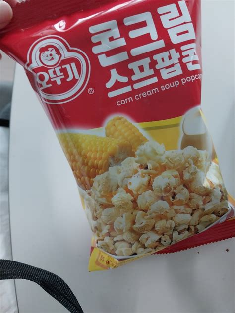 2 1 3개묶음 오뚜기 콘크림스프팝콘55g 배민 장보기∙쇼핑