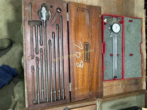 Starrett Dial Indicator Depth Gauge Nutt Auction