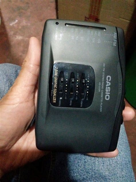 Casio Portable Cassette Player With Fm Am Radio Audio Portable Audio Accessories On Carousell