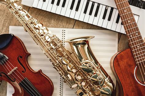 Still Life Photography Music Instruments