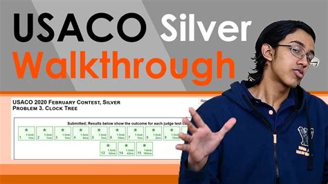 Usaco 2020 February Contest Silver Walkthrough Clock Tree Youtube