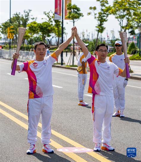杭州亚运会火炬在舟山传递 新华网