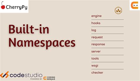 Namespaces In Cherrypy Naukri Code 360