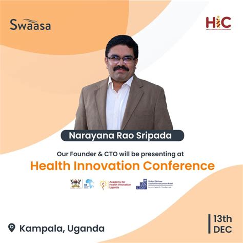 Swaasa® By Salcit Technologies On Linkedin Our Founder And Cto Narayana Rao Sripada Is