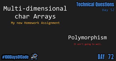 Day 72 Copy A Multi Dimensional Char Array Jamal J8 Ahmed