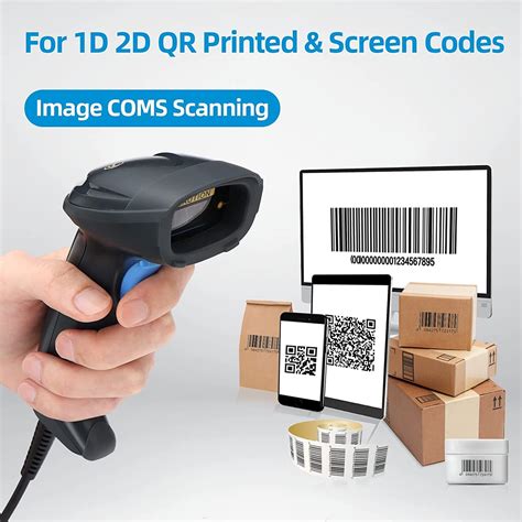 Obz Qr Code Scanner 2d Hand Scanner 1d Usb Handheld Barcode Scanner Pdf417 Data Matrix Bar Code