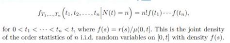 Solved Point Locations For Non Homogeneous Poisson Processes Consider A 1 Answer