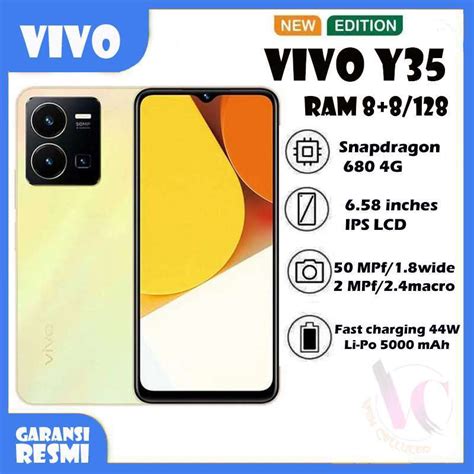 Promo Vivo Y Gb Qualcomm Snapdragon G Garansi Resmi Vivo Gold Diskon Di Seller