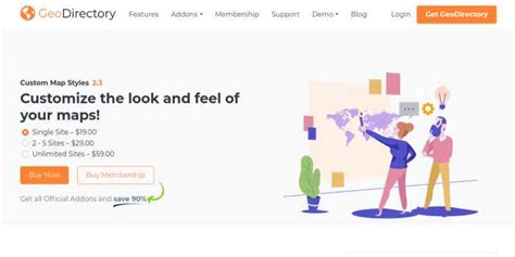 Geodirectory Custom Map Styles Pluginizer