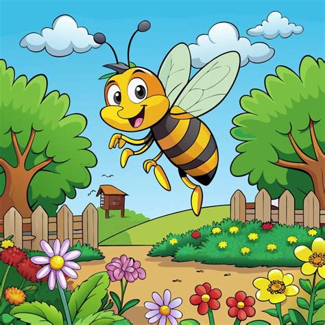 Bee Vector Premium Ai Generated Vector