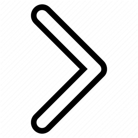 Arrow Head Arrowhead Direction Move Orientation Pointer Right