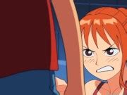 Nami Tries To Take Luffy Treasure And Ends Up Getting Fucked And Filled With Cum Uncensored