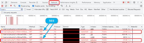 Wordpress の Load Stylesphp が 503 エラーを返す問題 ラボラジアン