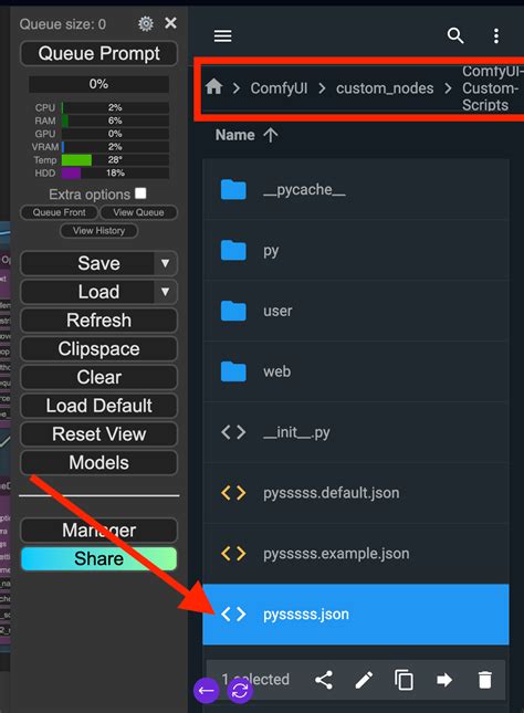 obsolete how to save workflows in comfyui