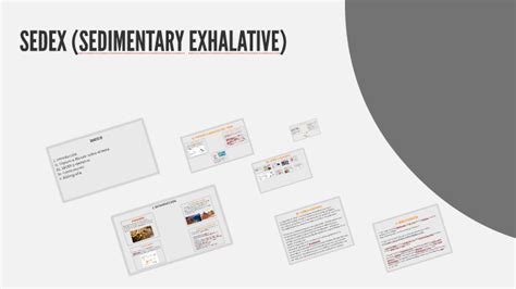 Sedex Sedimentary Exhalative By Paolo Páez On Prezi