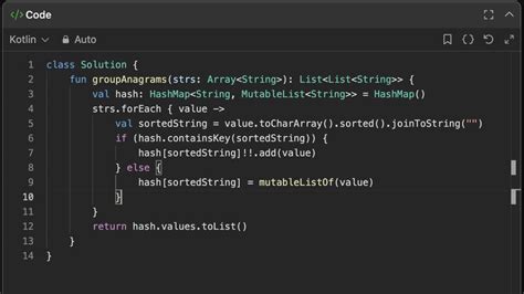 How To Group Anagrams In Kotlin Ashish Aryan Posted On The Topic