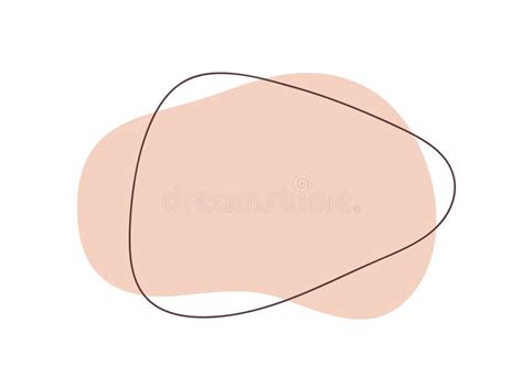 Organic Shape Line Abstract Background Design Natural Fluid Elements