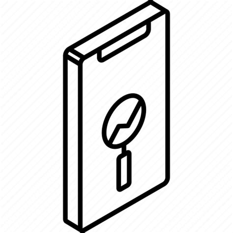 Magnifier Analytics Mobile Smartphone Icon Download On Iconfinder