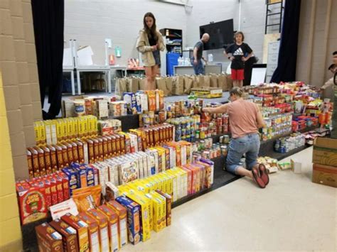 Eagle Scout Project Collects Food Cash Donations For Cedar Way