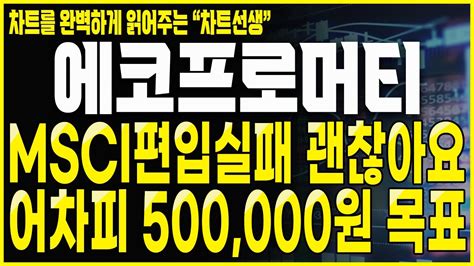 에코프로머티리얼즈 긴급공시 지금이 저점 주식은 추세이고 아직도 미래가치를 전부 선반영 받지 못했다 에코프로 에코프로비엠전구체클로즈드루프에코시스템 지금이 저점