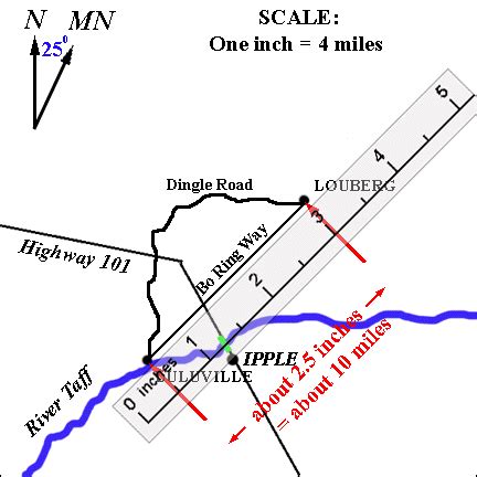 Calculating Distance Using Map Scale Worksheets Worksheets Master