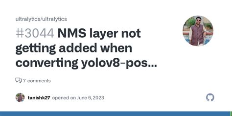 nms layer not getting added when converting yolov8 pose model into