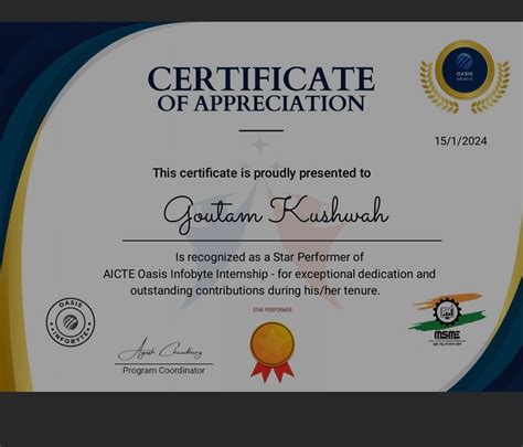 goutam kushwah on linkedin internshipcompletion oibsip newbeginnings learningjourney