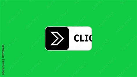 Green Screen Animation Of Apply Now Push Button With Pointer Simple