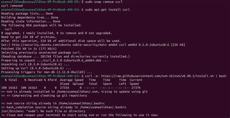 Nodejs Nvm Getting Permission Denied With Nvm Install Command Stack Overflow