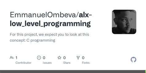 Github Emmanuelombevaalx Lowlevelprogramming For This Project We Expect You To Look At