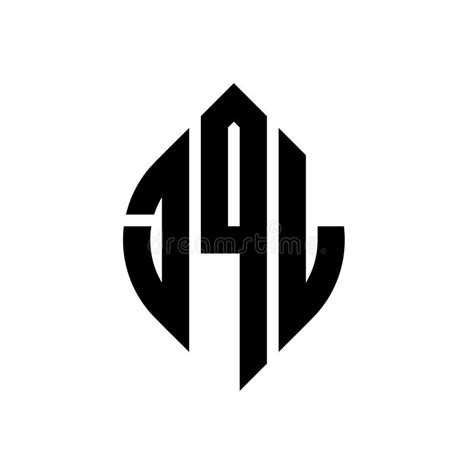 Jql Circle Letter Logo Design With Circle And Ellipse Shape Jql Ellipse Letters With