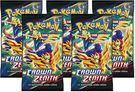 Pokemon Tcg Crown Zenith Booster Packs Lazada