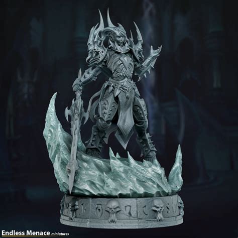 Modelo De Impresión 3d De Draenei Caballero De La Muerte Wowchakra
