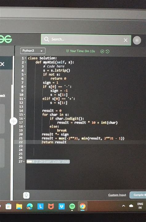 Gfg160 Geekstreak2025 Problemsolving Geeksforgeeks Keeplearning Aradhya Y