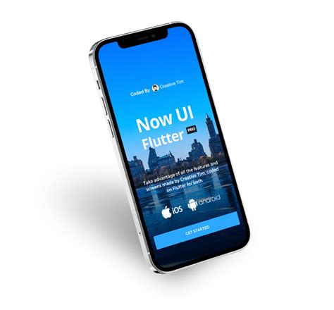 Now Ui Pro Flutter By Creative Tim