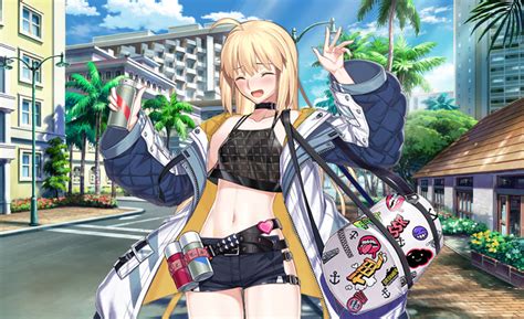 Artoria Caster Summer Sprite Edit Rgrandorder