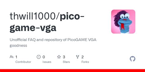 Github Thwill1000 Pico Game Vga Unofficial Faq And Repository Of Picogame Vga Goodness