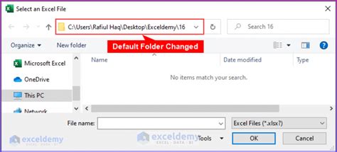 How To Open File Dialog Default Folder With Excel Vba 3 Ways