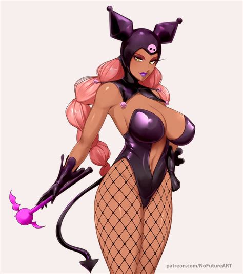 Kuromi And Ingrid Sanrio And More Drawn By Nofuture Danbooru