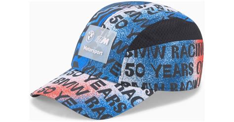 Casquette Bmw M Motorsport Statement Puma Pour Homme En Coloris Bleu Lyst