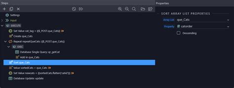 Change Order Of Tagify Field Items Server Connect Need Help Wappler Community