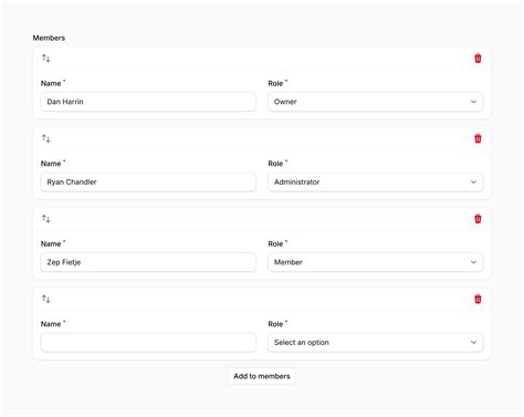 Repeater Forms Filament