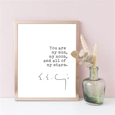 Ee Cummings Quote Motivation Poster Digital Download Print Inspirational Motivational Print