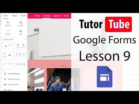 Learn Google Sites Tutorial Lesson 9 Adding And Managing Sub Pages