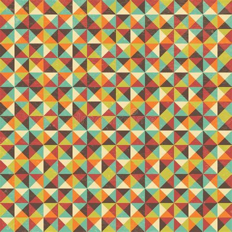 Seamless Triangle Pattern Background Texture Stock Vector Illustration Of Seamless Paper