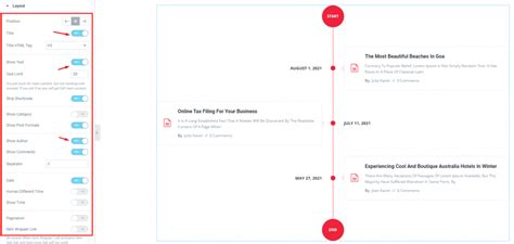 How To Use Soft Elementor Timeline Widget