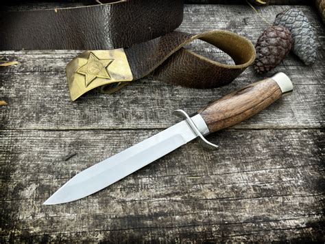 Нож "НР-40", клинок сталь К340, рукоять орех купить по цене 5 580 руб ...