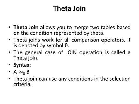 Joins In Dbms Its Describes About How Joins Are Important And Necessity