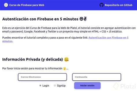 Autenticación Con Firebase En 5 Minutos